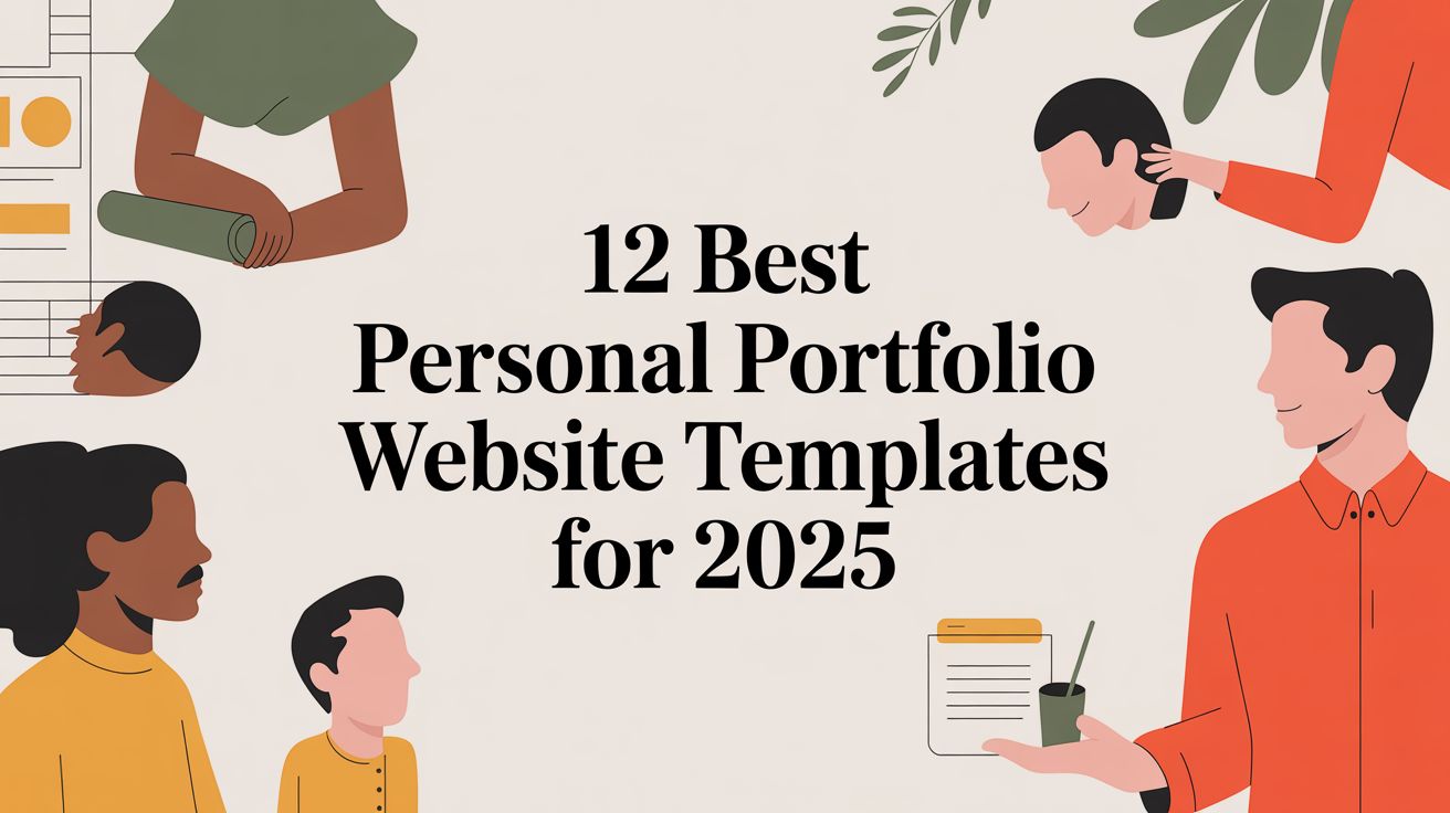 12 Best Personal Portfolio Website Templates for 2025