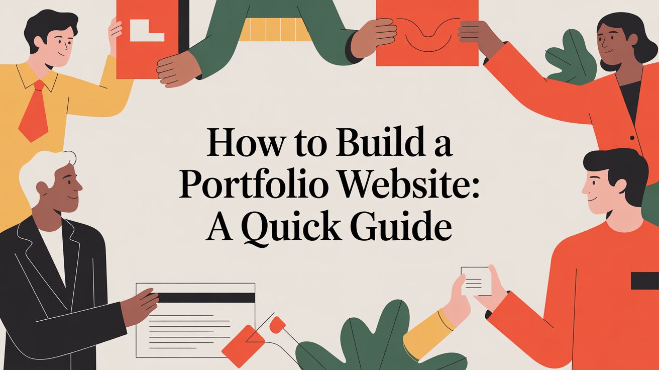 How to Build a Portfolio Website: A Quick Guide