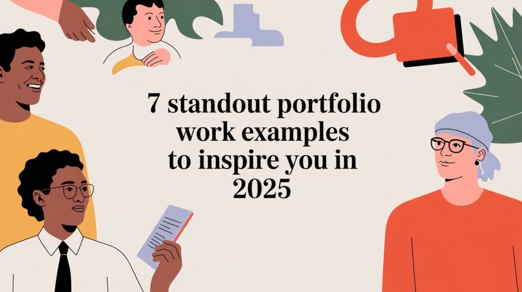 7 Standout Portfolio Work Examples to Inspire You in 2025
